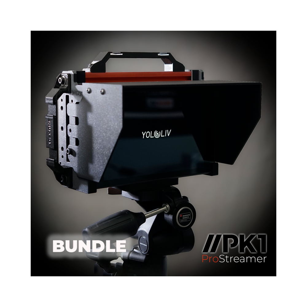 PK1 ProStreamer YBP Cage and HOOD for Yolobox Pro Bundle